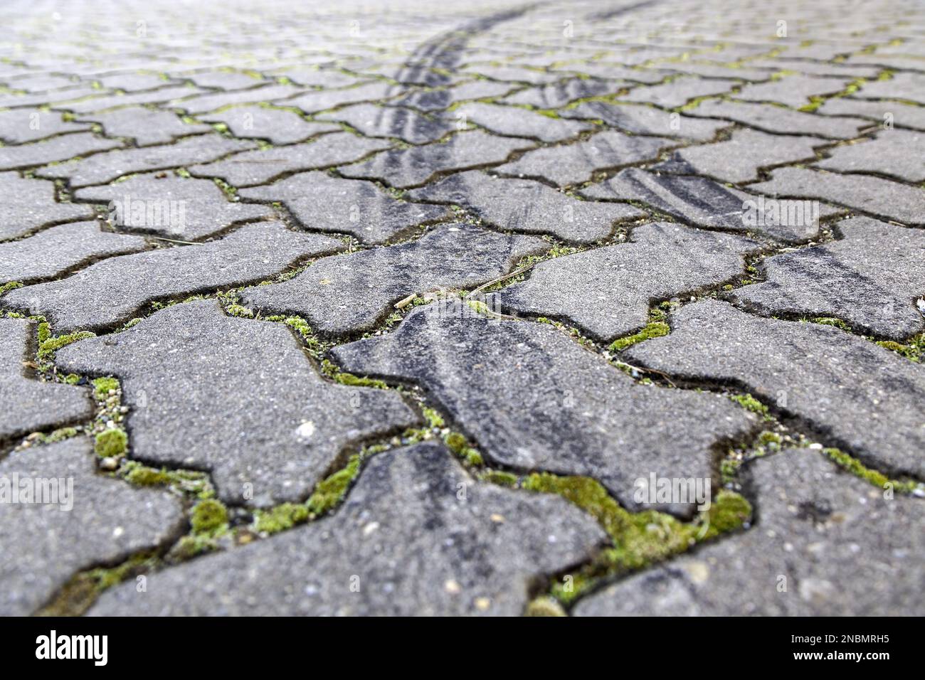 Detail of old pavement for a pedestrian access Stock Photo - Alamy