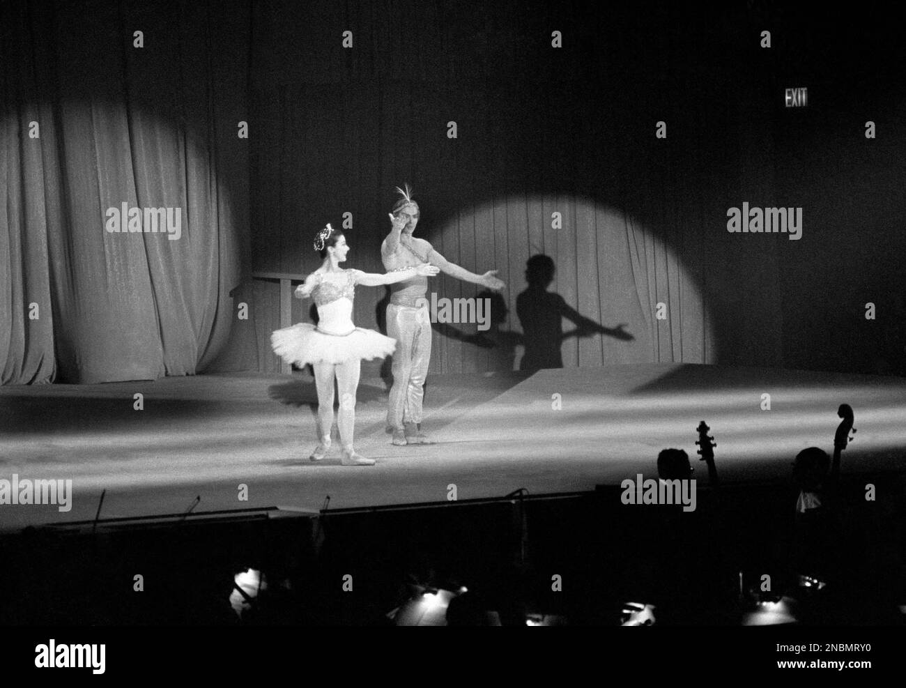 Dame Margot Fonteyn, star of the London Royal Ballet, and Nijinsky ...