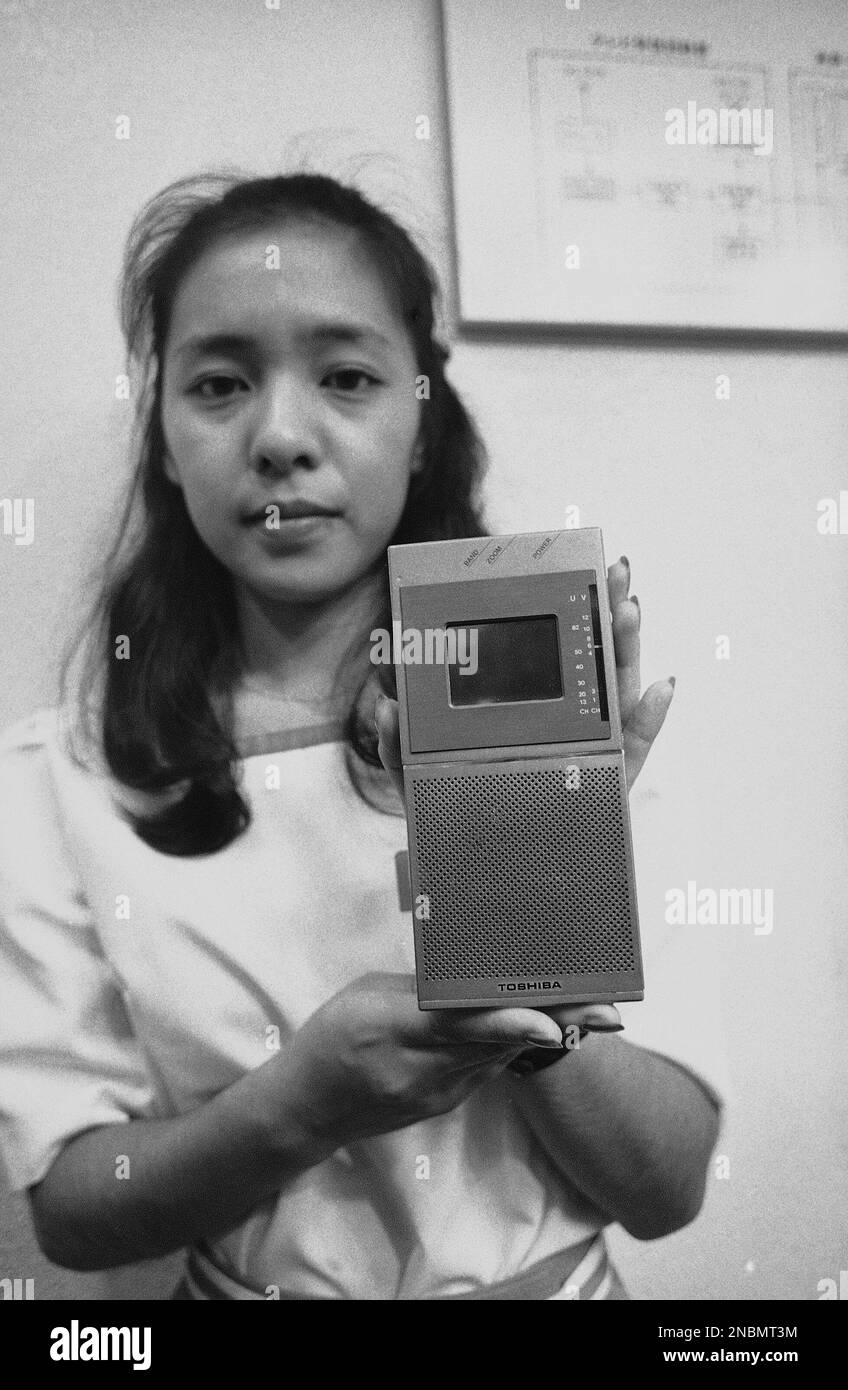 Thin as a cigarette and the size of a hand, this experimental pocket TV ...