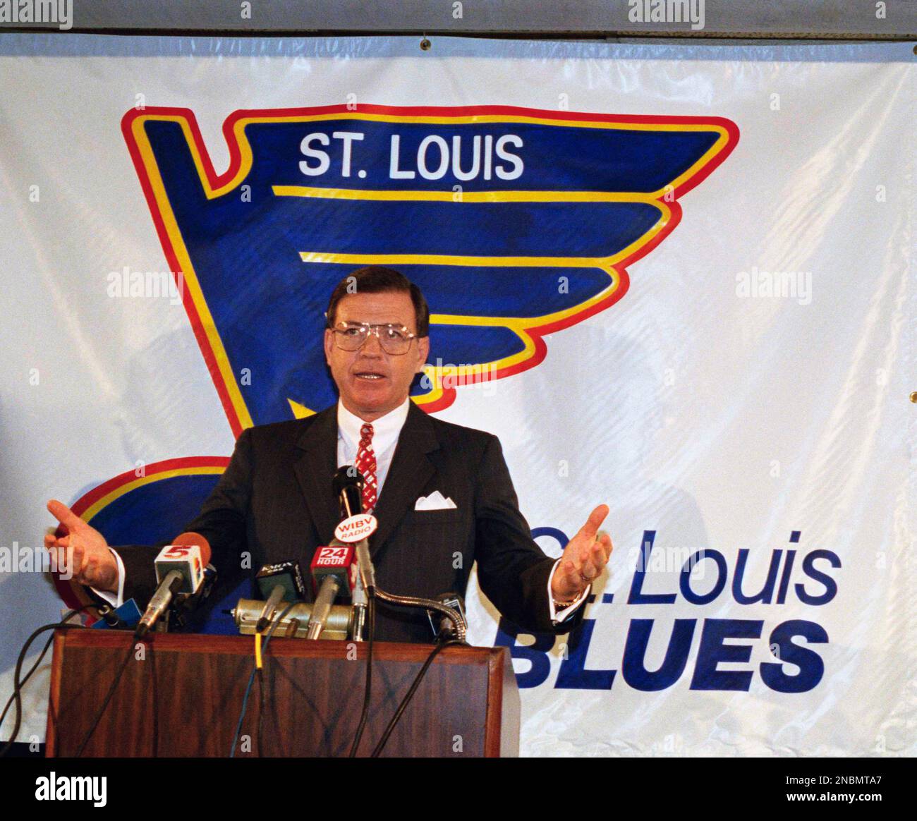 St. Louis hockey Blues’ chairman Michael F. Shanahan responds to ...
