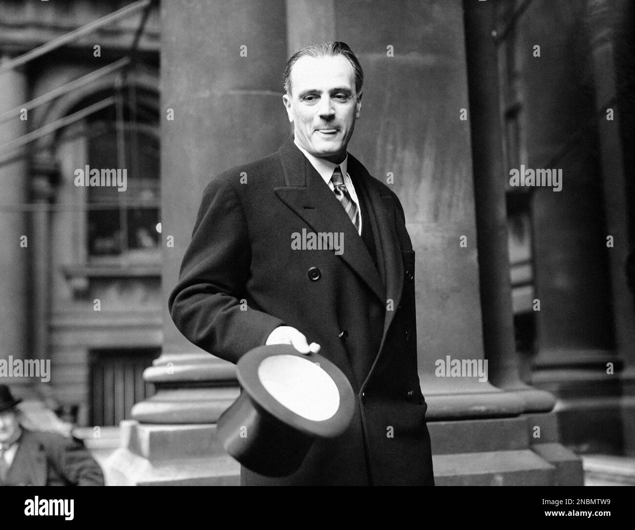Grigore Gafencu, the Rumanian Foreign Minister, arriving at the Foreign ...