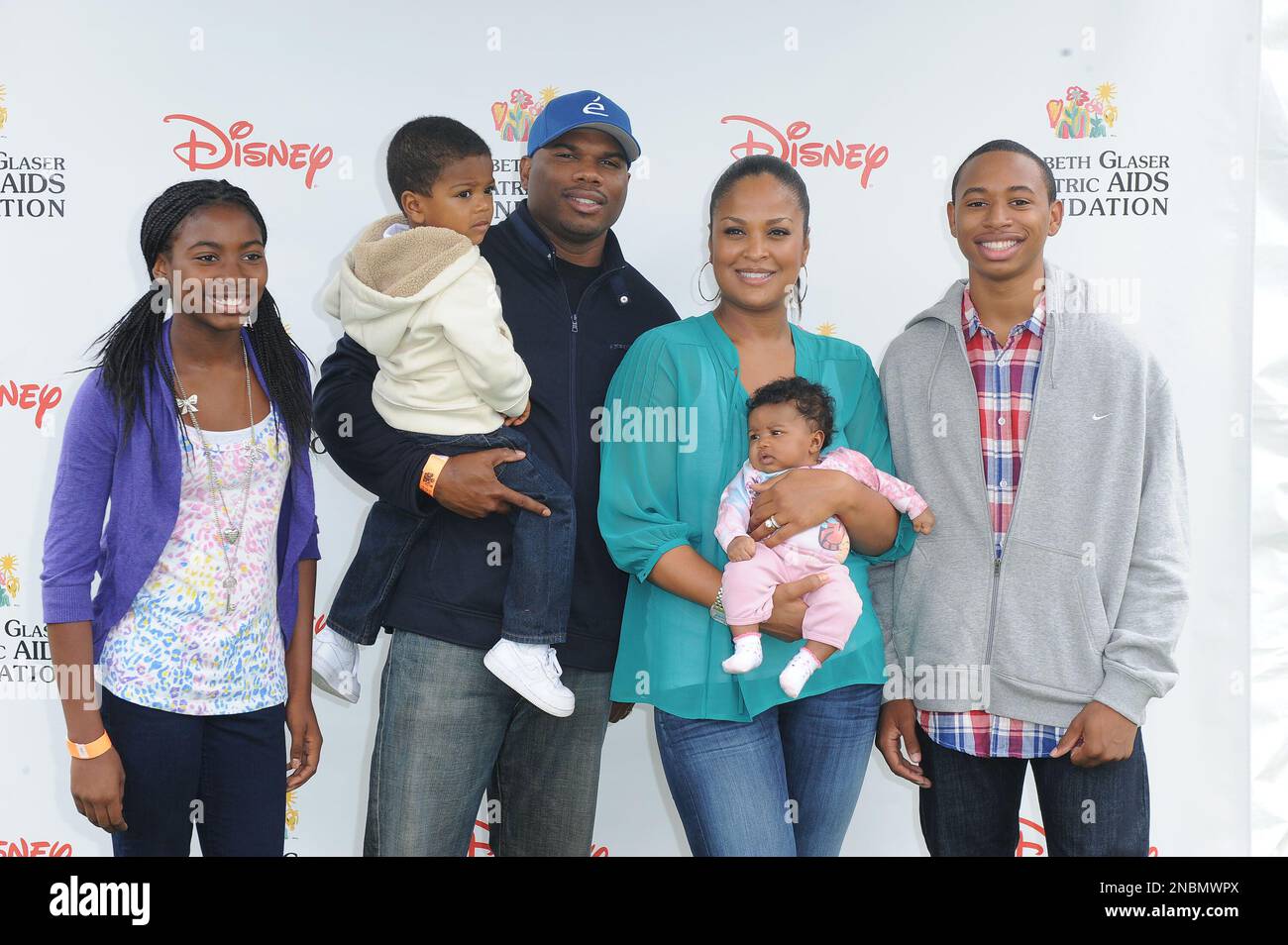 Layla Ali and her family arrive at The 22nd Annual A Time for Heroes ...