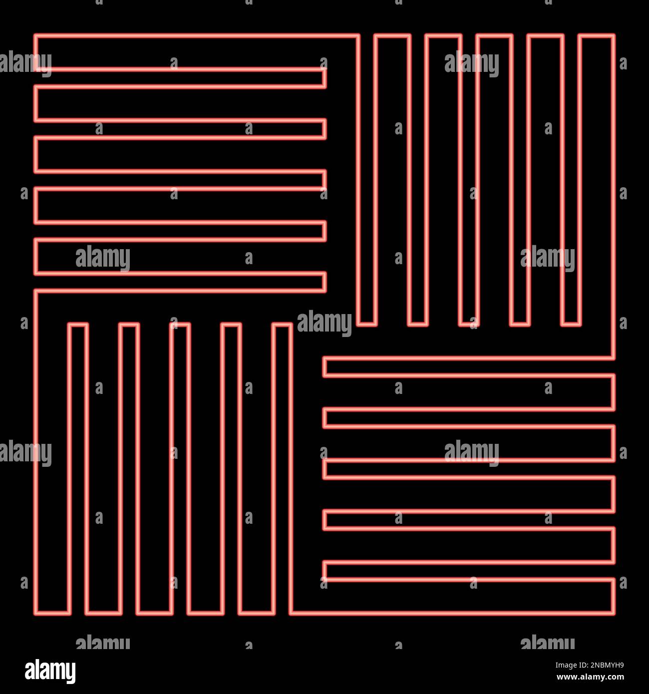 Neon tile square shape parquet wood floor material laminate plank panel ...