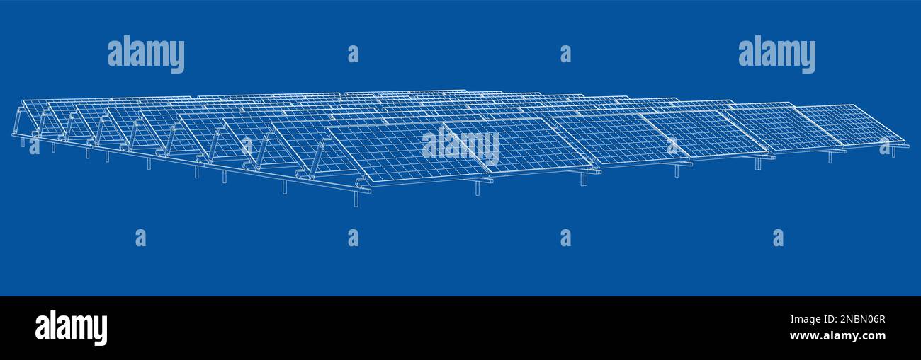 Solar Panel Concept. Vector Stock Vector Image & Art - Alamy