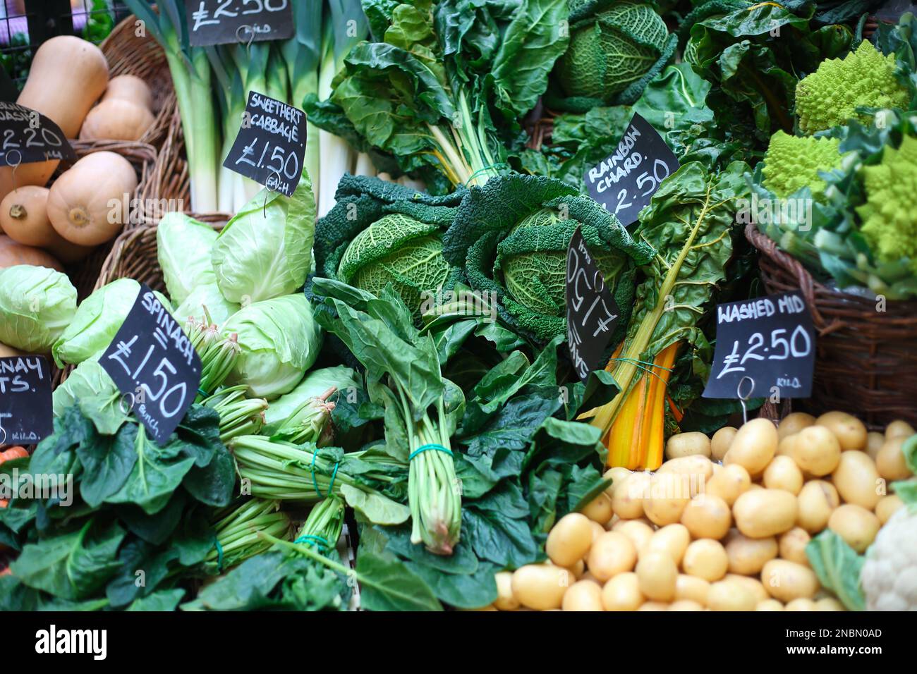 London vegetables sweet potatoes hi-res stock photography and images ...