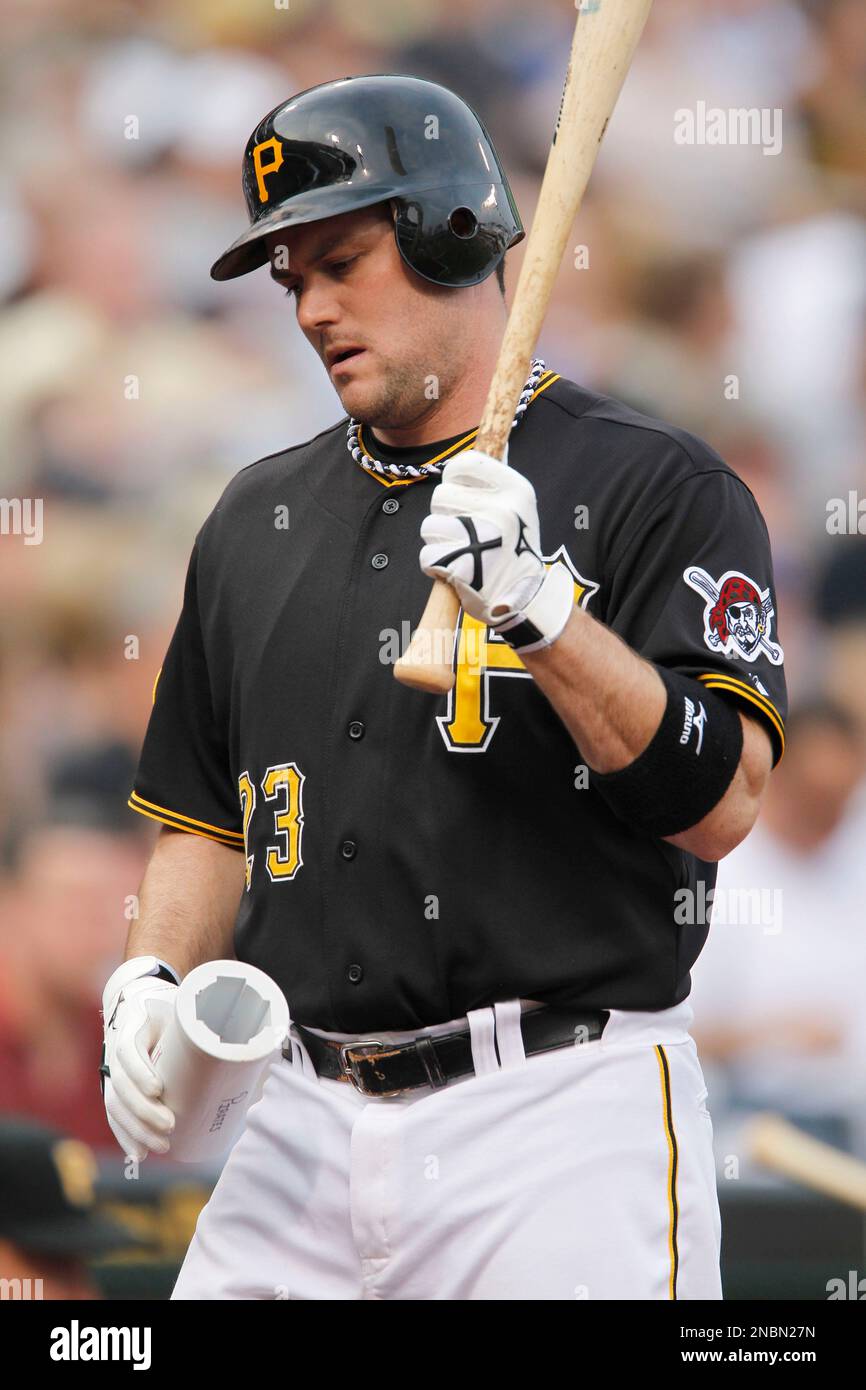 Pittsburgh Pirates' Matt Diaz (23) plays in the baseball game between ...