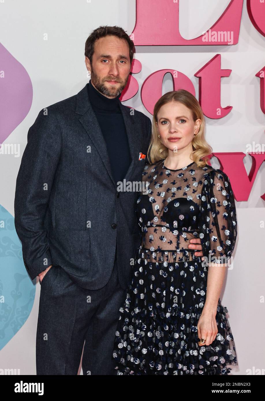 London, UK. 13th Feb, 2023. Oliver Chris and Kate Phillips attends the ...