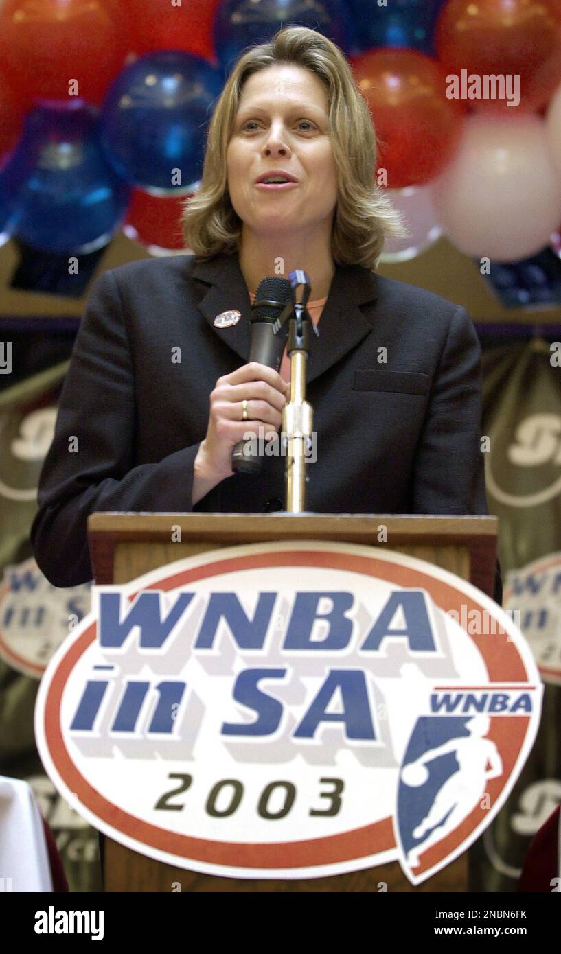 FILE - In this March 18, 2002, file photo, former WNBA president Val ...