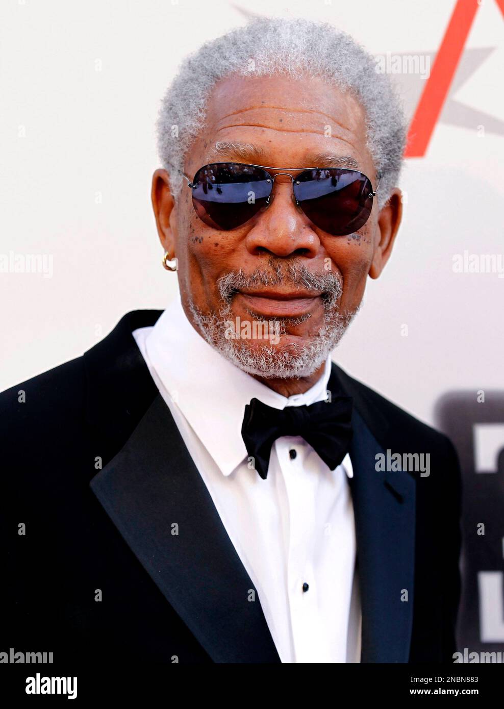 Morgan Freeman arrives at the taping of "TV Land Presents: AFI Life ...