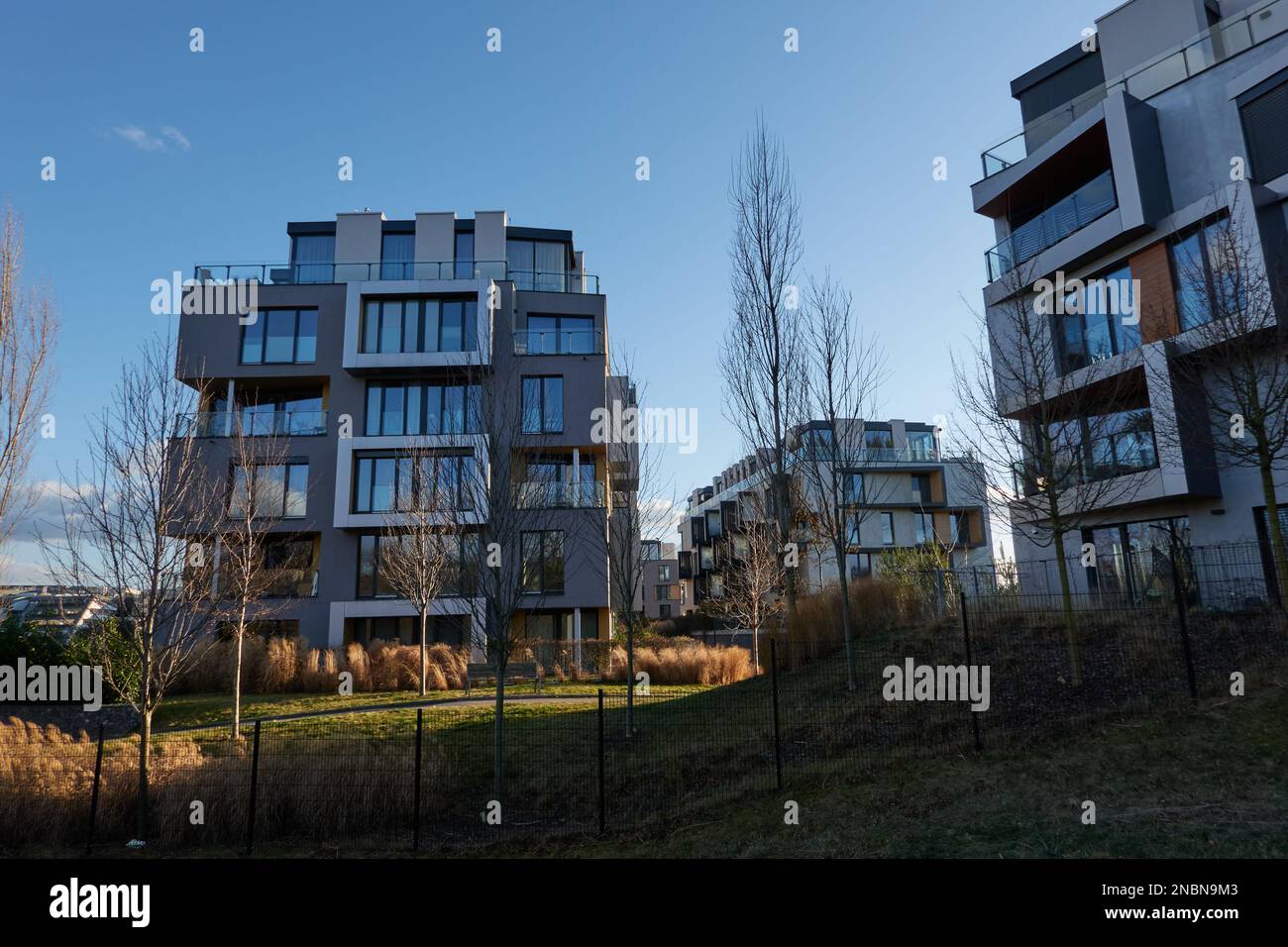 Prague, Czech Republic, February 19, 2022 - Beautiful view of Prague ...