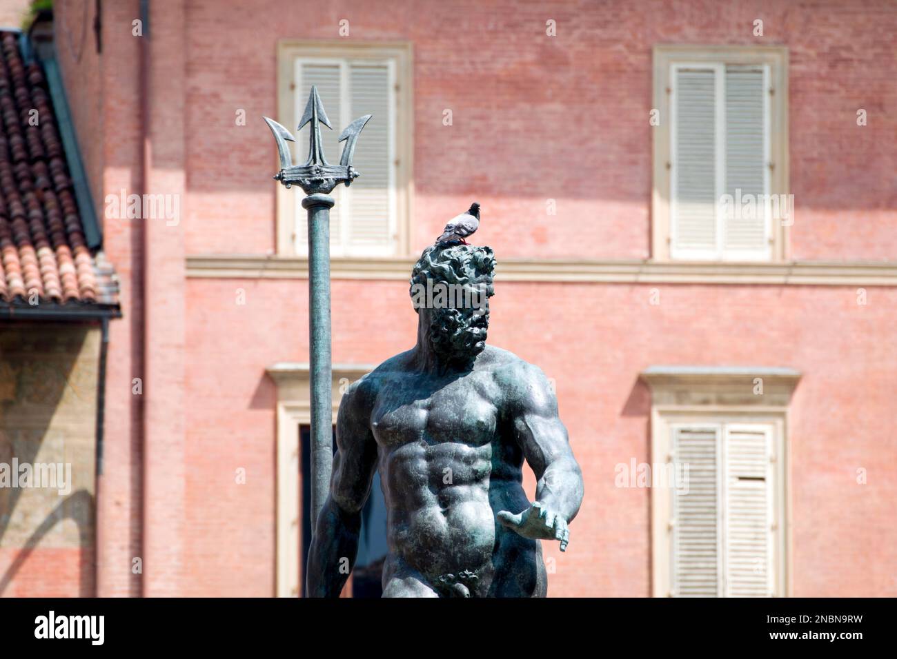 The Fountain of Neptune, partial capture; this monumental civic ...