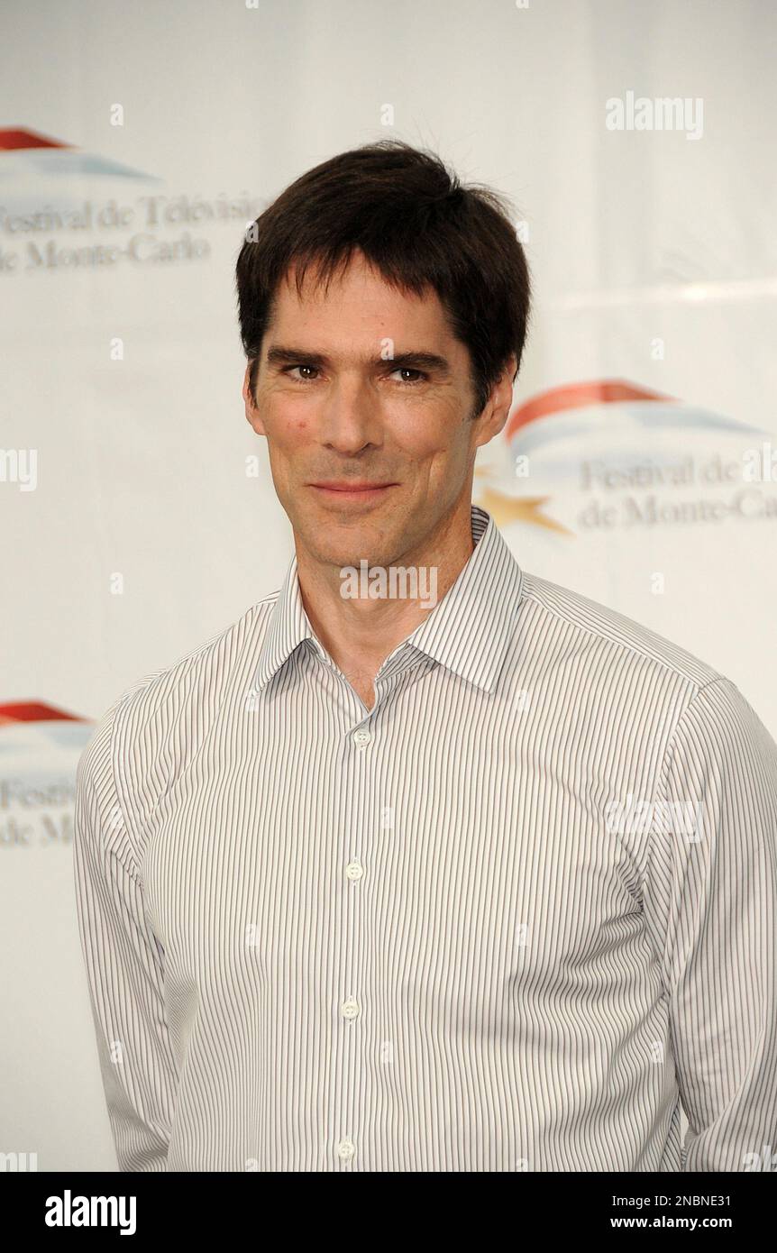 U.S. actor Thomas Gibson poses during the 'Criminal Minds" photocall at ...