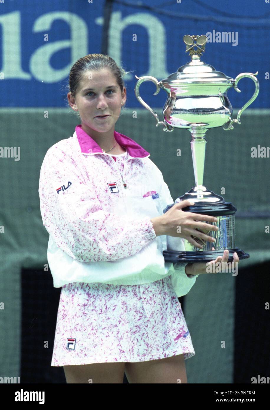 Australian Open Tennis Championships 1991 Monica Seles Ladies Champion ...