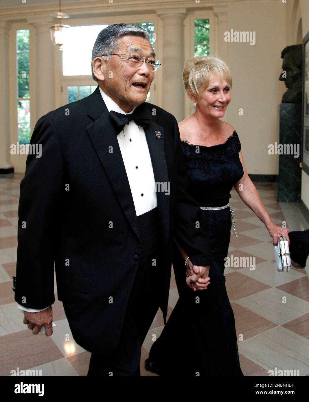Former Transportation Secretary Norman Mineta, and his wife Deni Mineta ...