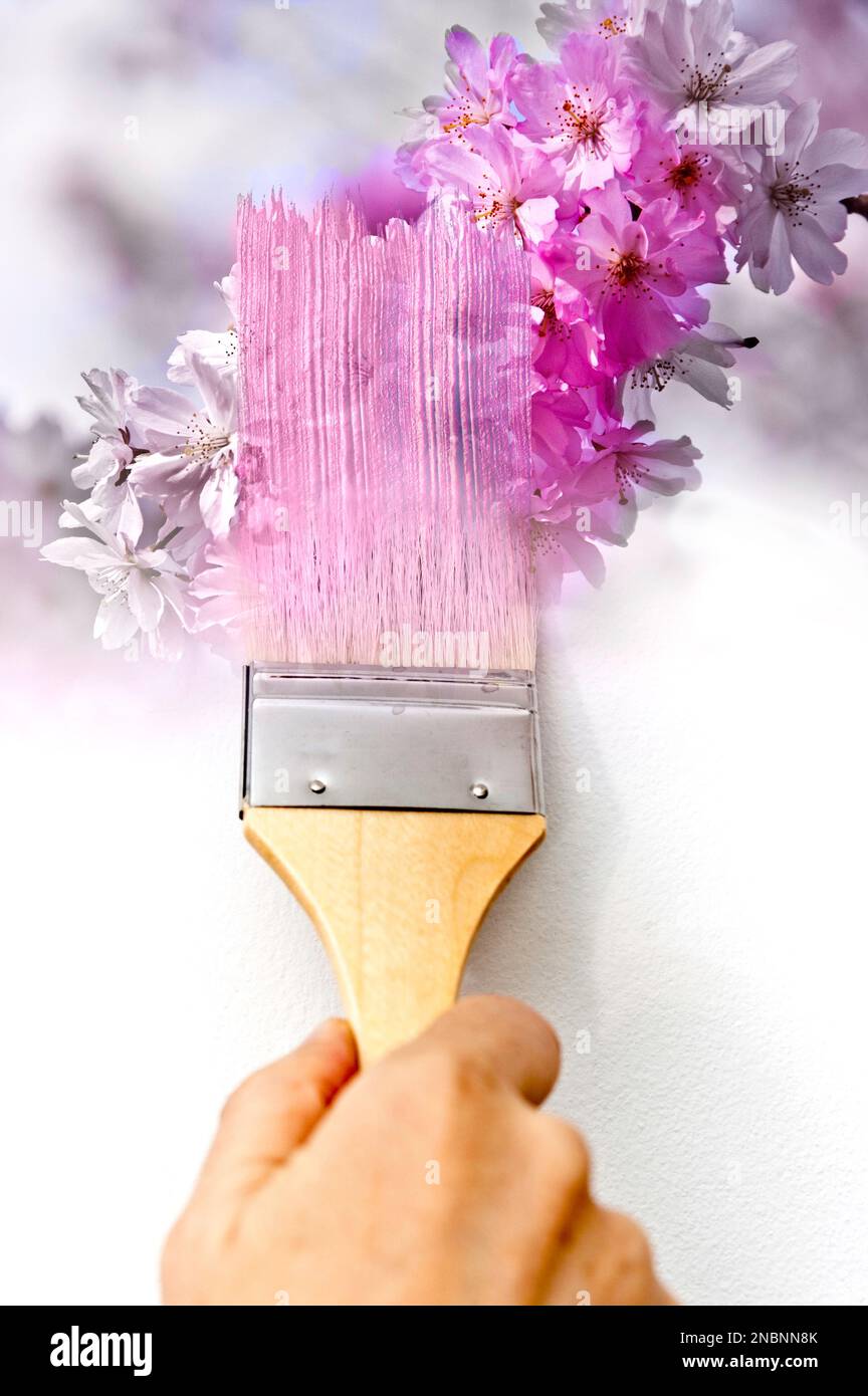 Season painting hi-res stock photography and images - Alamy