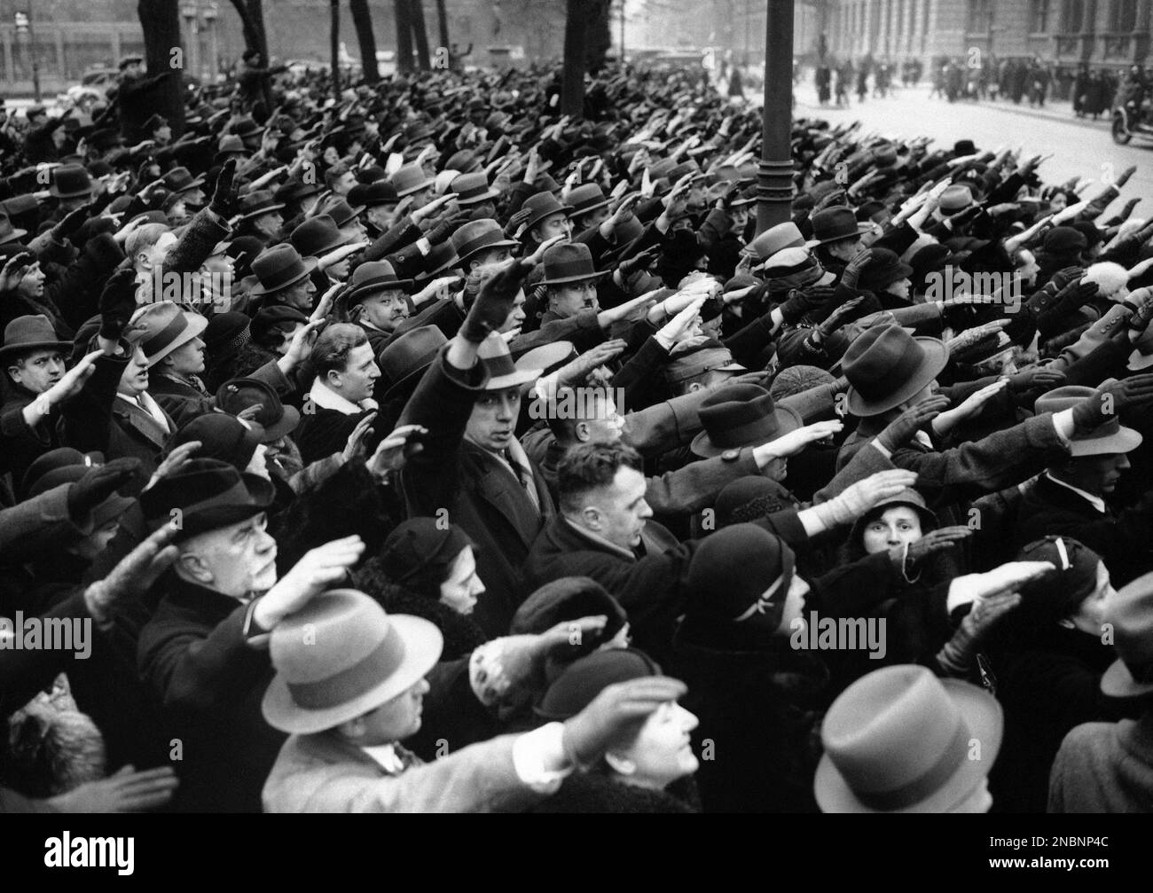 On occasion of the first anniversary of Adolf Hitler’s government, an ...