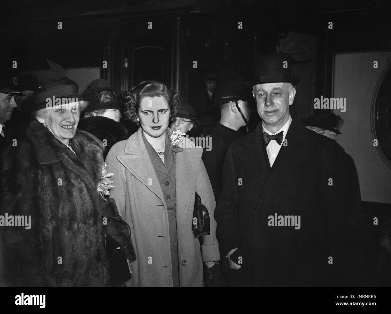 The Earl of Perth, retiring British ambassador in Rome, arrived back in ...