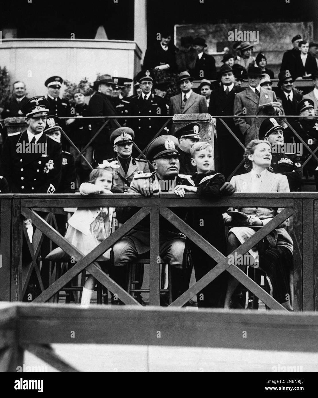 Il Duce is so often the Iron Dictator in public that it was pleasant to ...