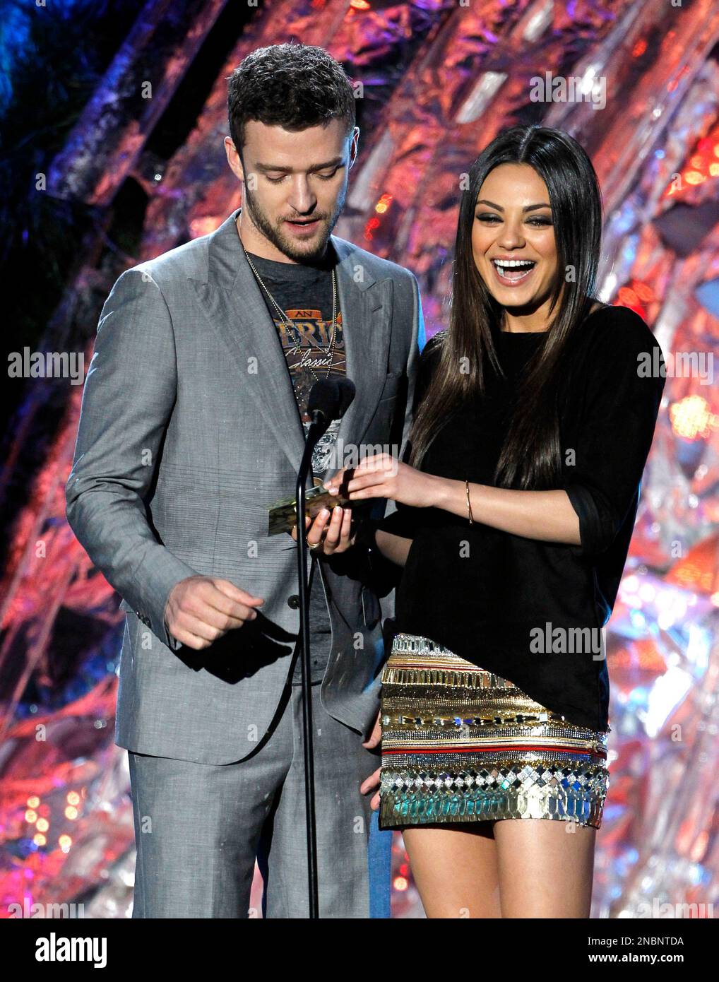 Mila Kunis And Justin Timberlake Mtv