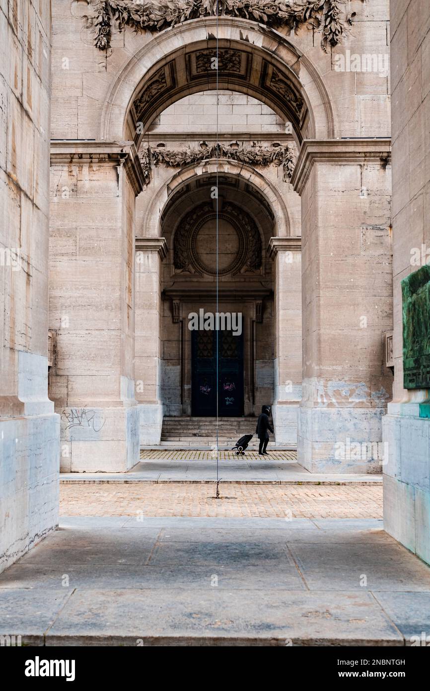 The Jubelpark or Parc du Cinquantenaire in Brussels Stock Photo - Alamy