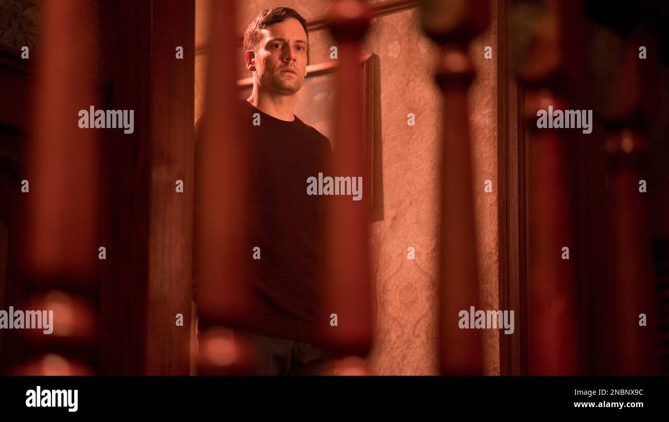 NICK BLOOD in THE OFFERING (2022), directed by OLIVER PARK. Credit ...