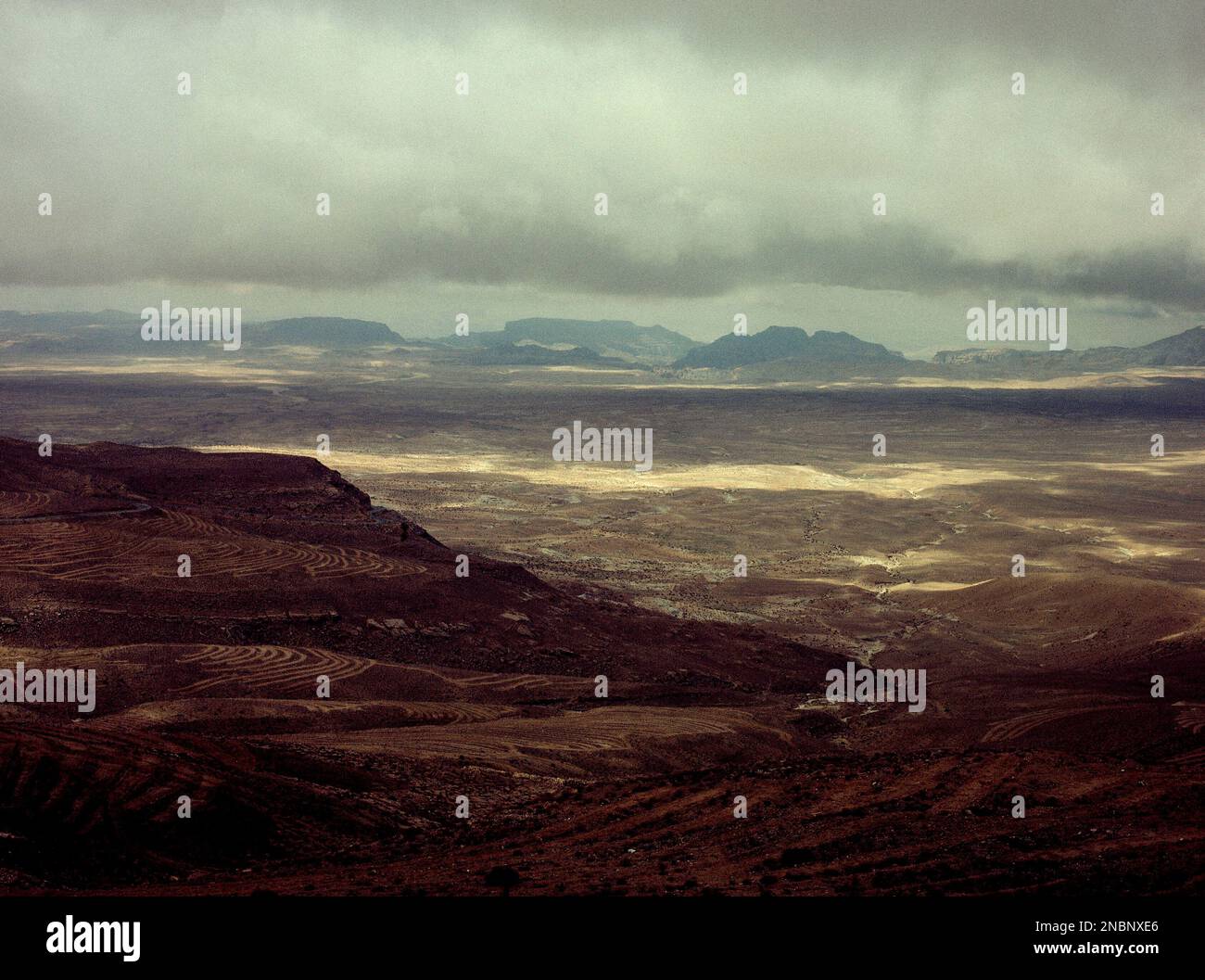 DESIERTO UADI RUM. Location: EXTERIOR. Nación Stock Photo - Alamy