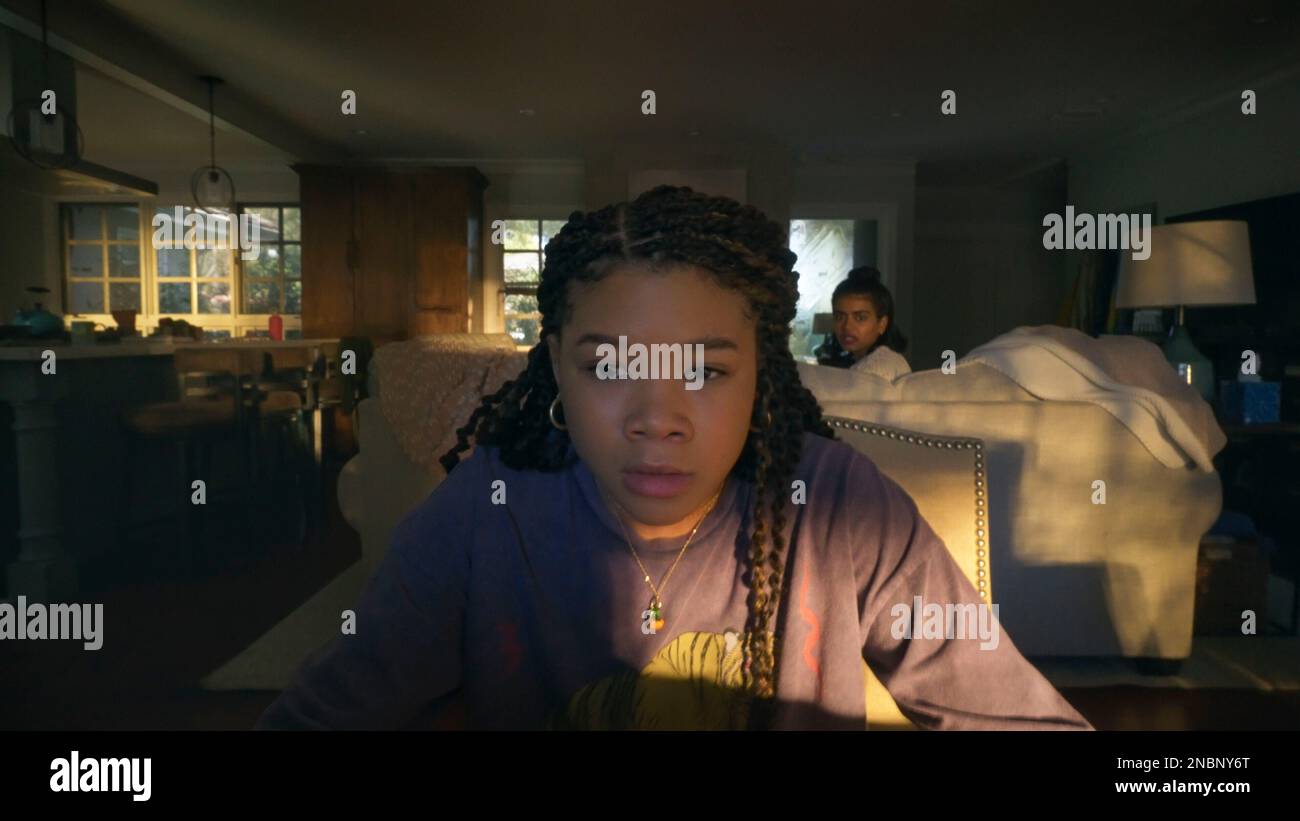 STORM REID and MEGAN SURI in MISSING (2023), directed by NICHOLAS D ...