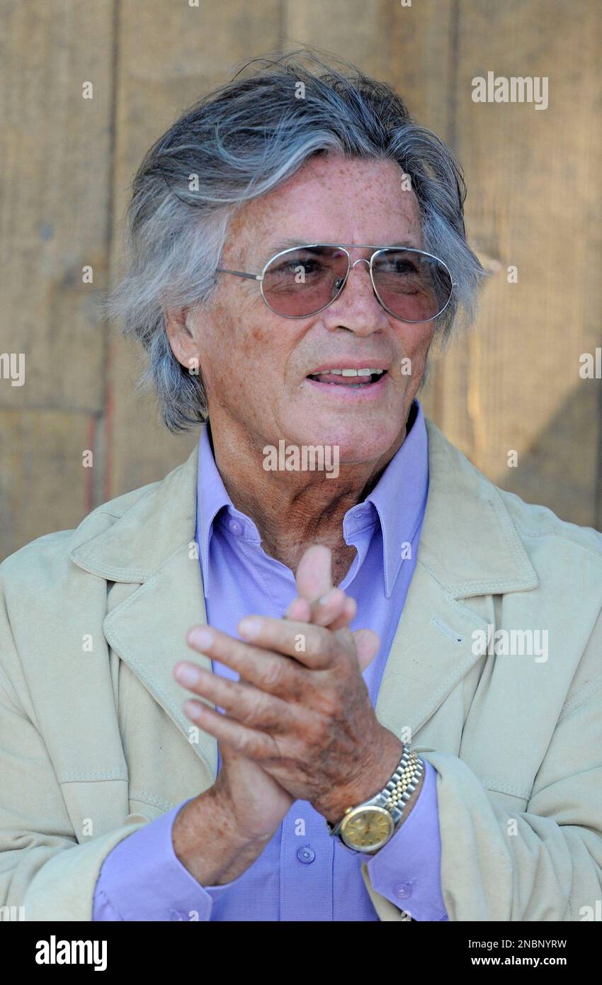 French actor Pierre Brice who played 'Winnetou', the fictional Apache ...