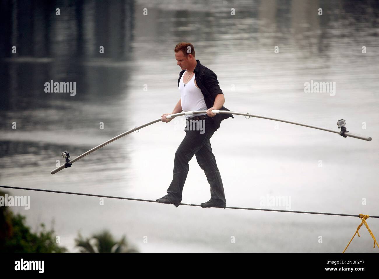 Nik Wallenda, a circus high-wire daredevil and the seventh generation ...