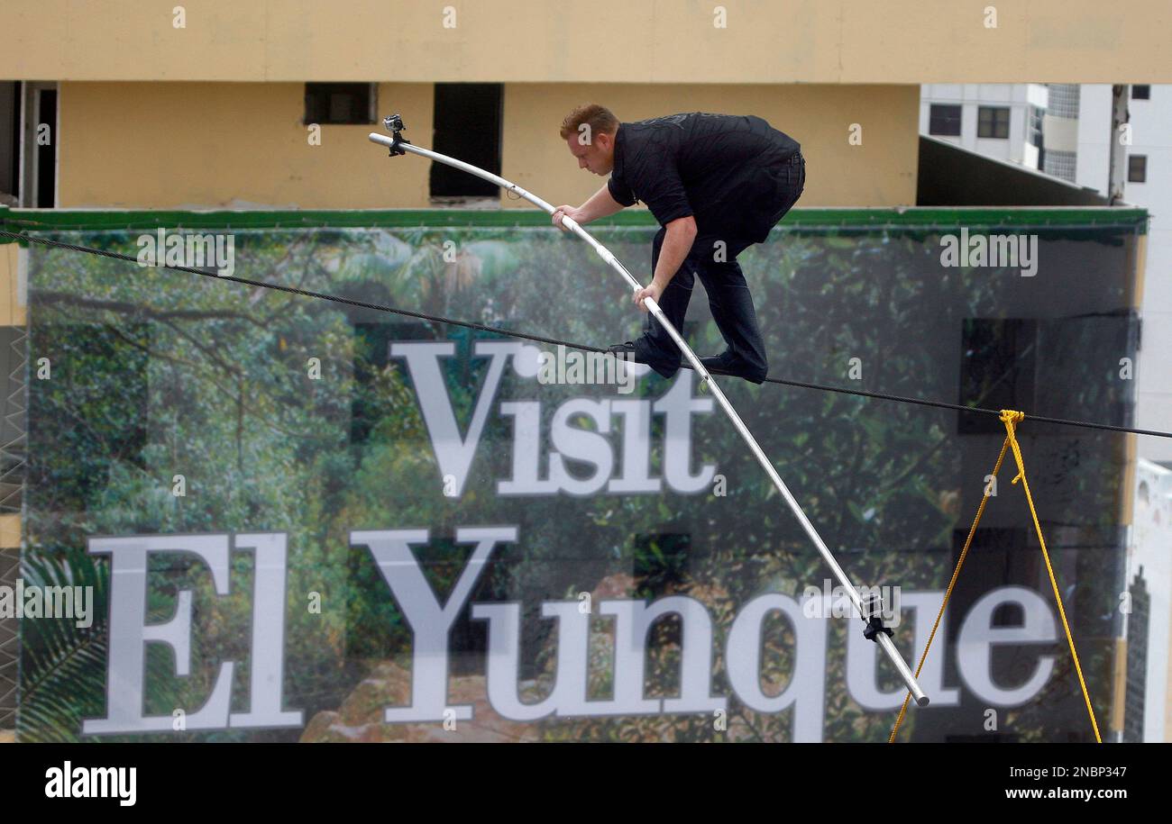 Nik Wallenda, a circus high-wire daredevil and the seventh generation ...