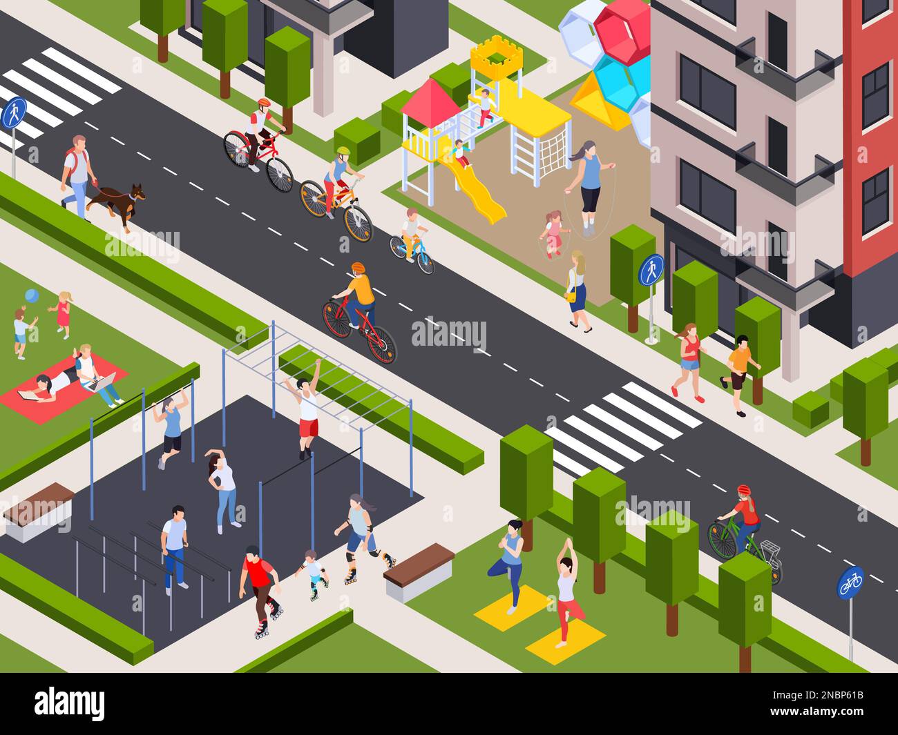 Garden residents Stock Vector Images - Alamy