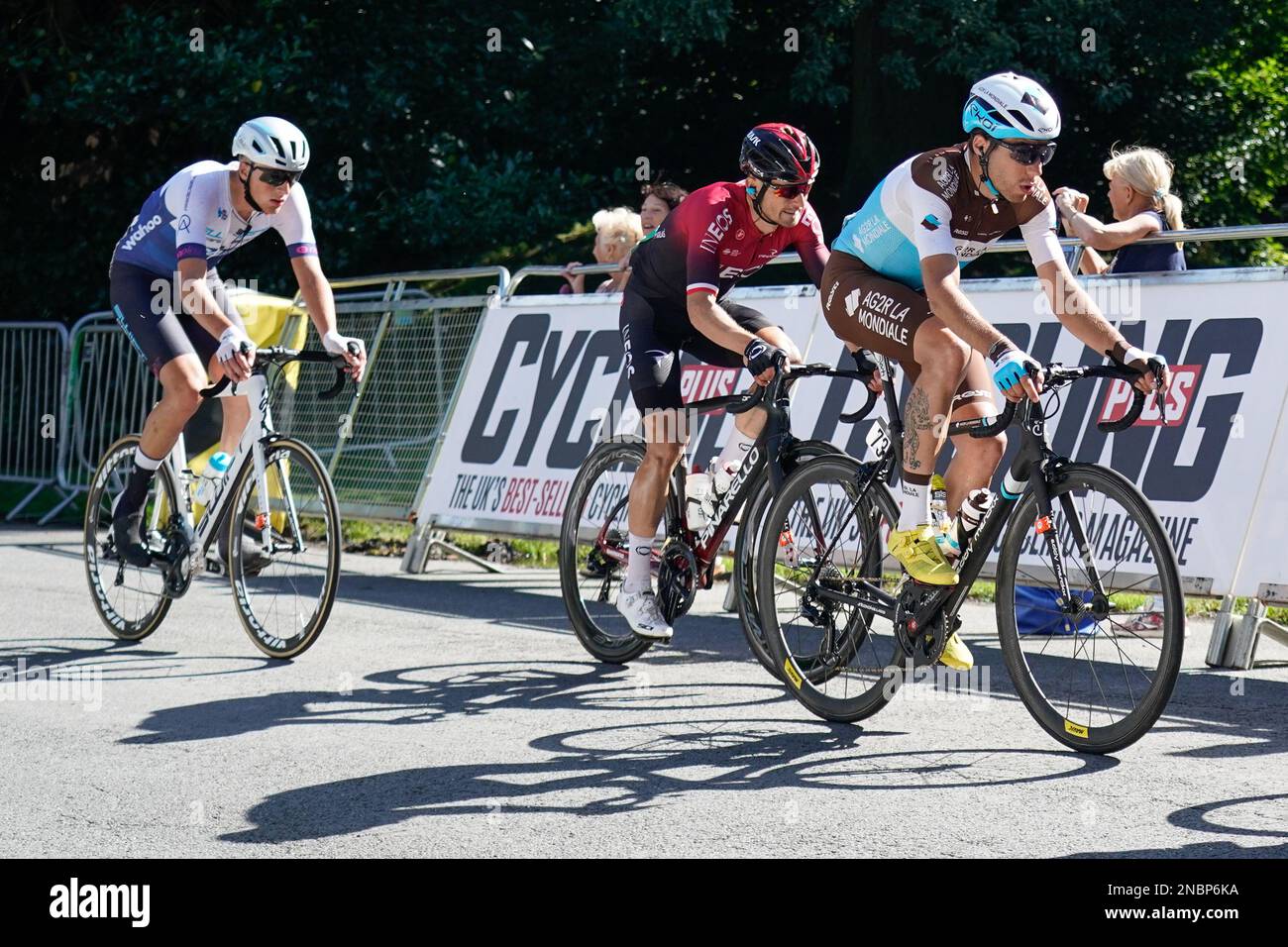 The Tour of Britain 2019. Wirral and north Wales section. Birkenhead ...