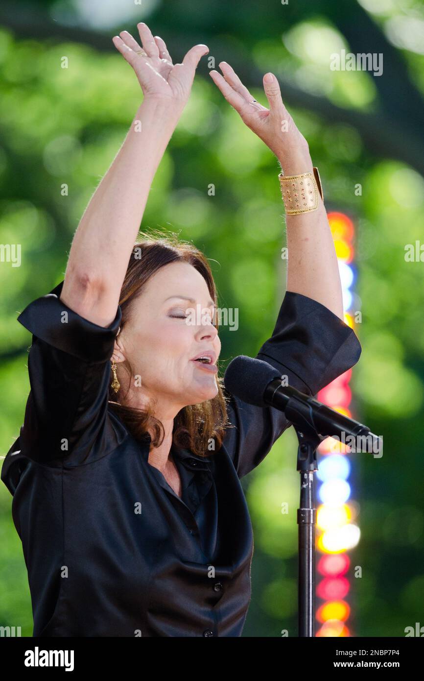 Belinda Carlisle of The Go-Go’s performs on ABC’s Good Morning America ...