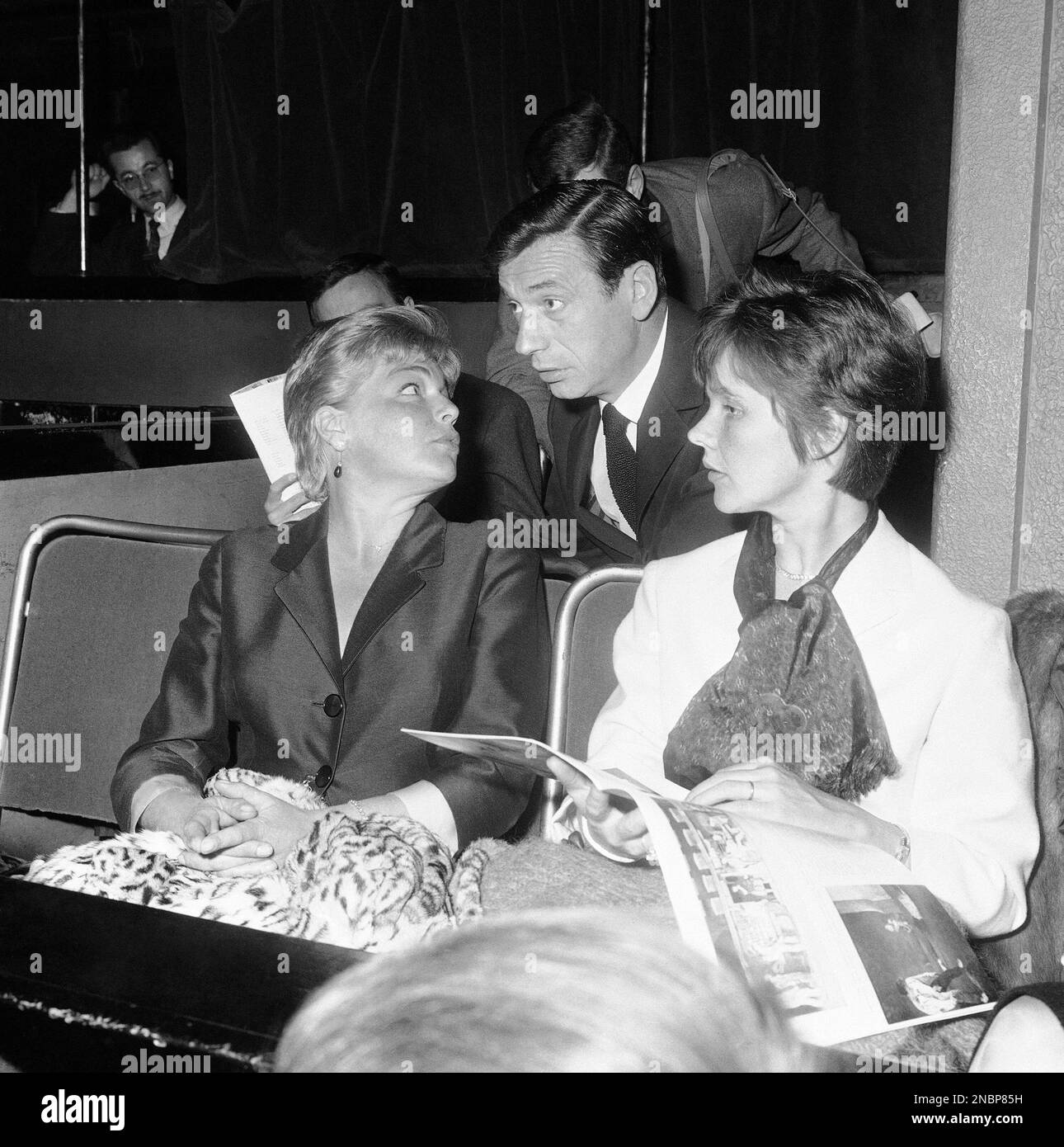 After a long stay in the USA and Japan, famed French singer actor Yves ...