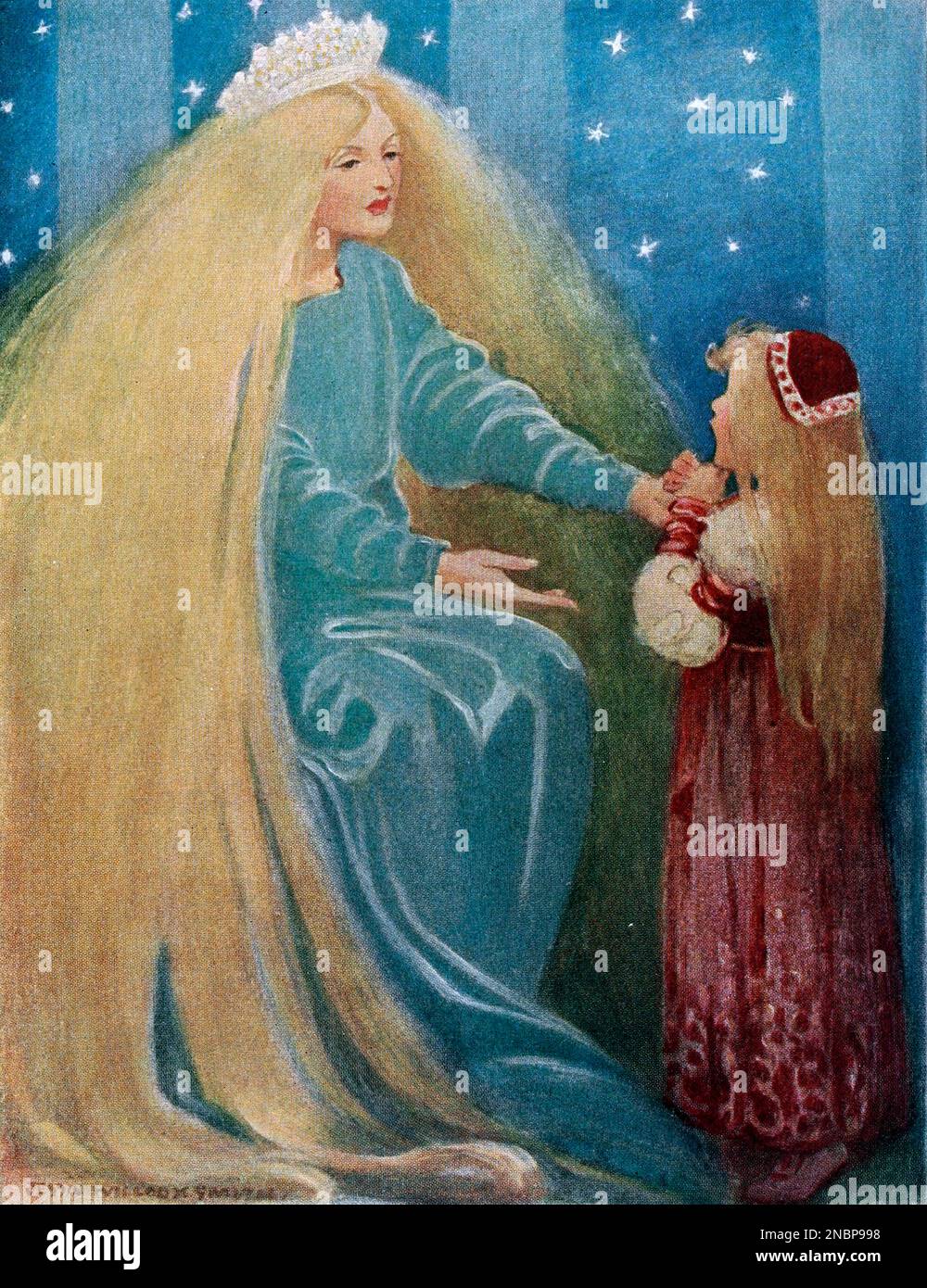 "Come," and she still held out her arms. Illustrated by Jessie Willcox ...