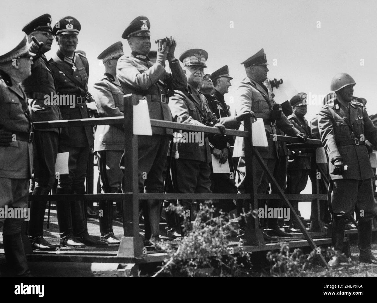 The Italian Army carried out exercises and a sham battle in honour of ...