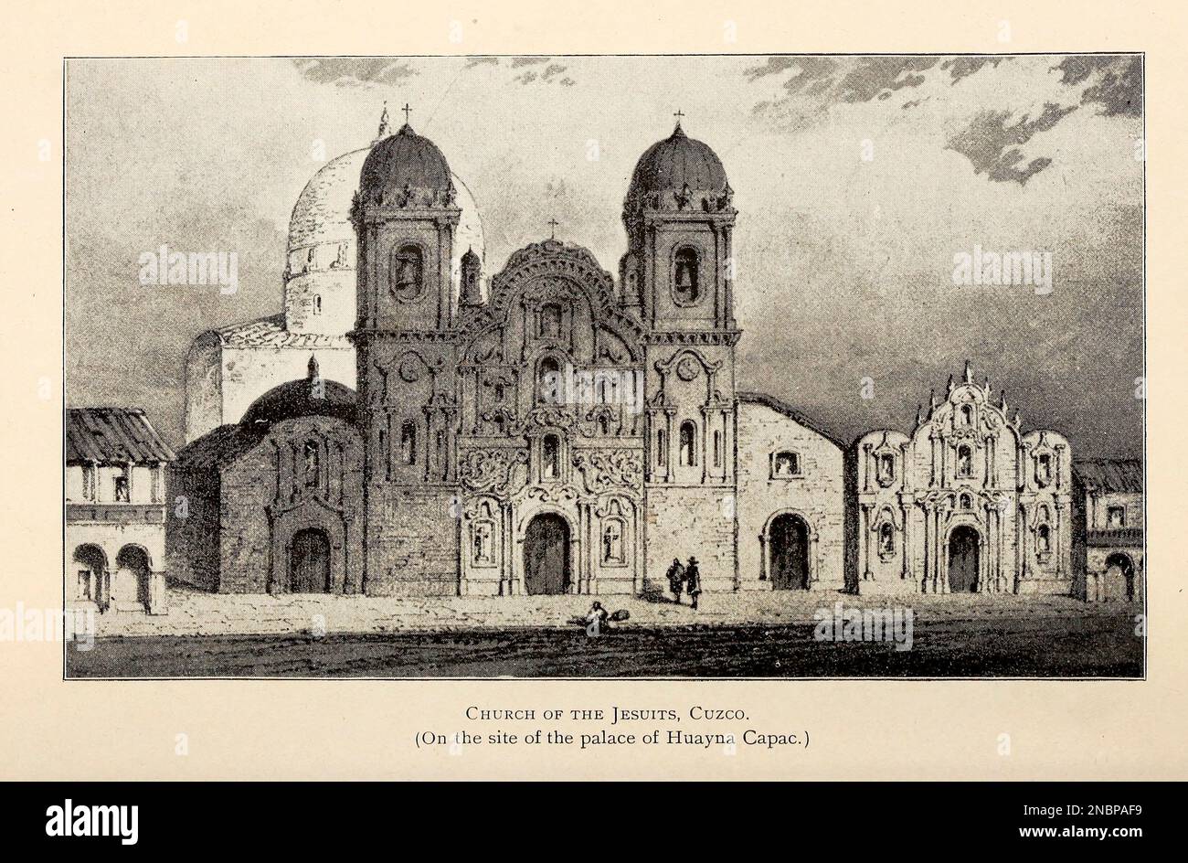Church of the Jesuits, Cuzco On the site of the Palace of Huayna Capac ...