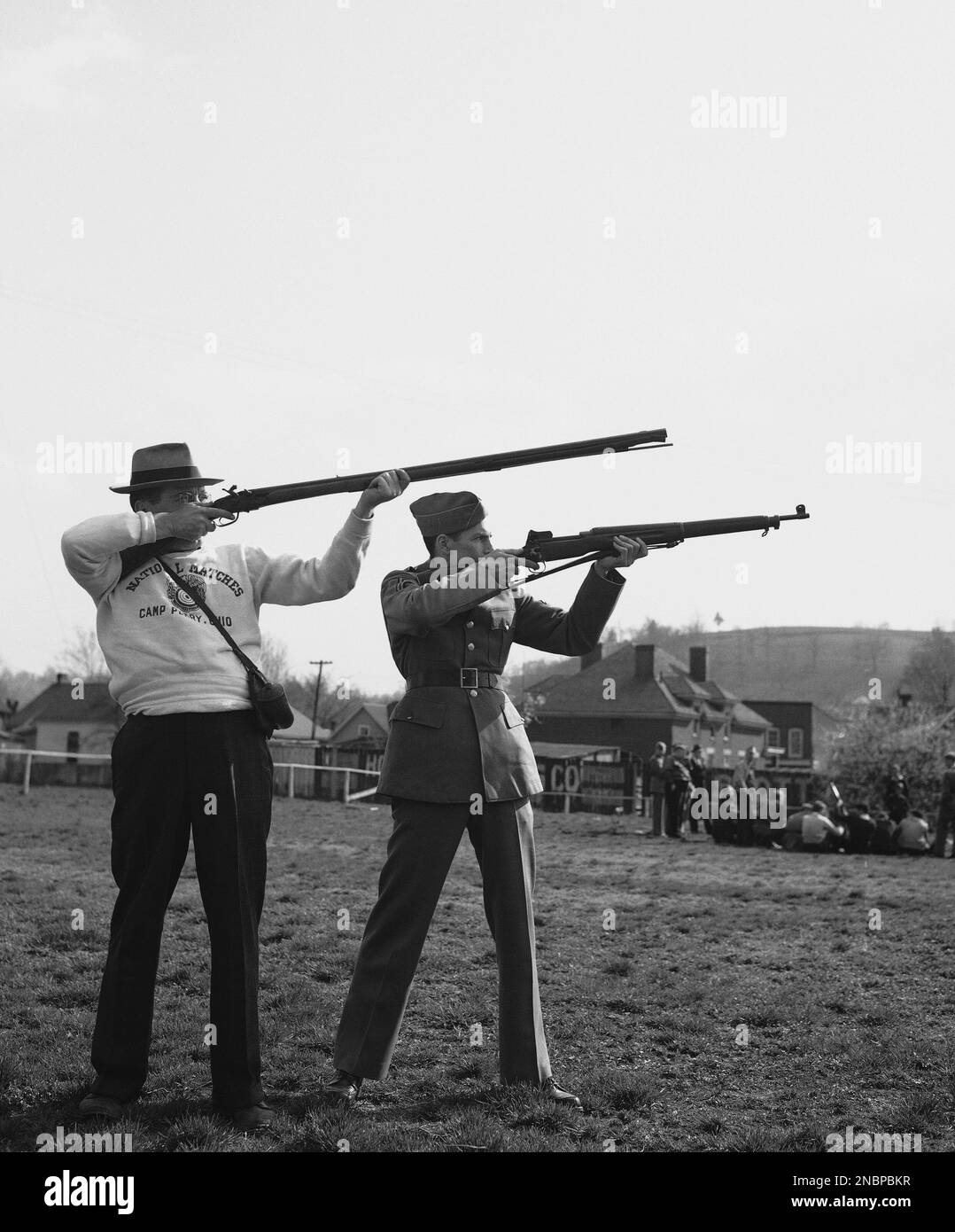 The old and new outlined against the Kentucky sky. Assistant Attorney ...