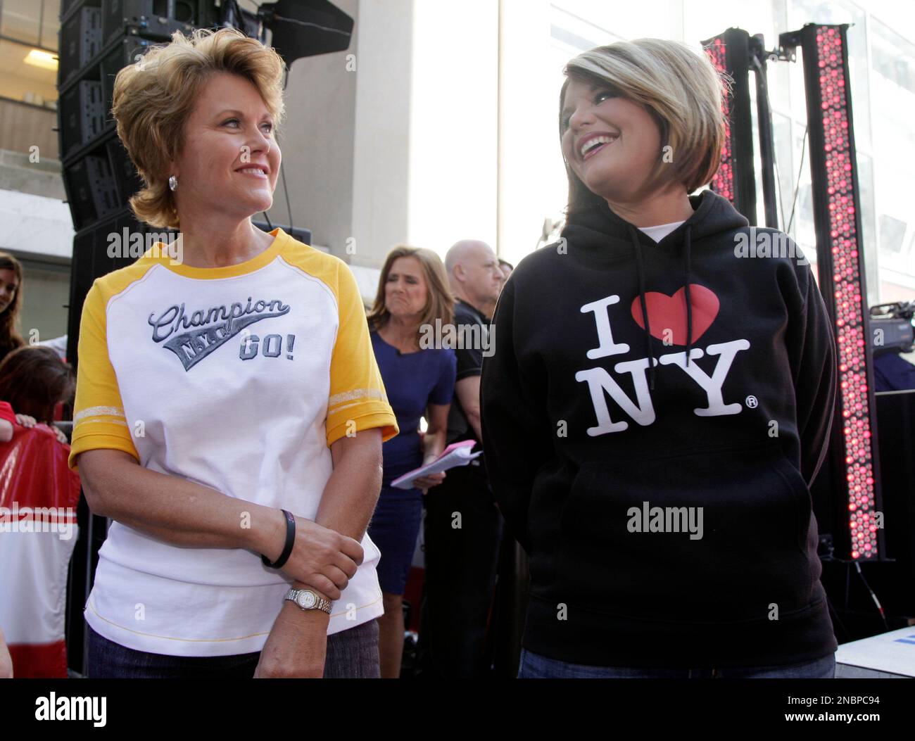 Judy Mccreery Left And Kristy Suddeth Mothers Of American Idol Winner Scotty Mccreery And