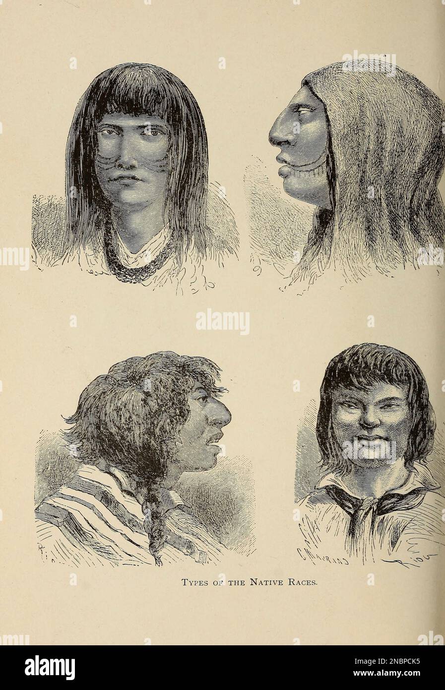 Types of the Native Races from the book ' A history of Peru by Sir ...