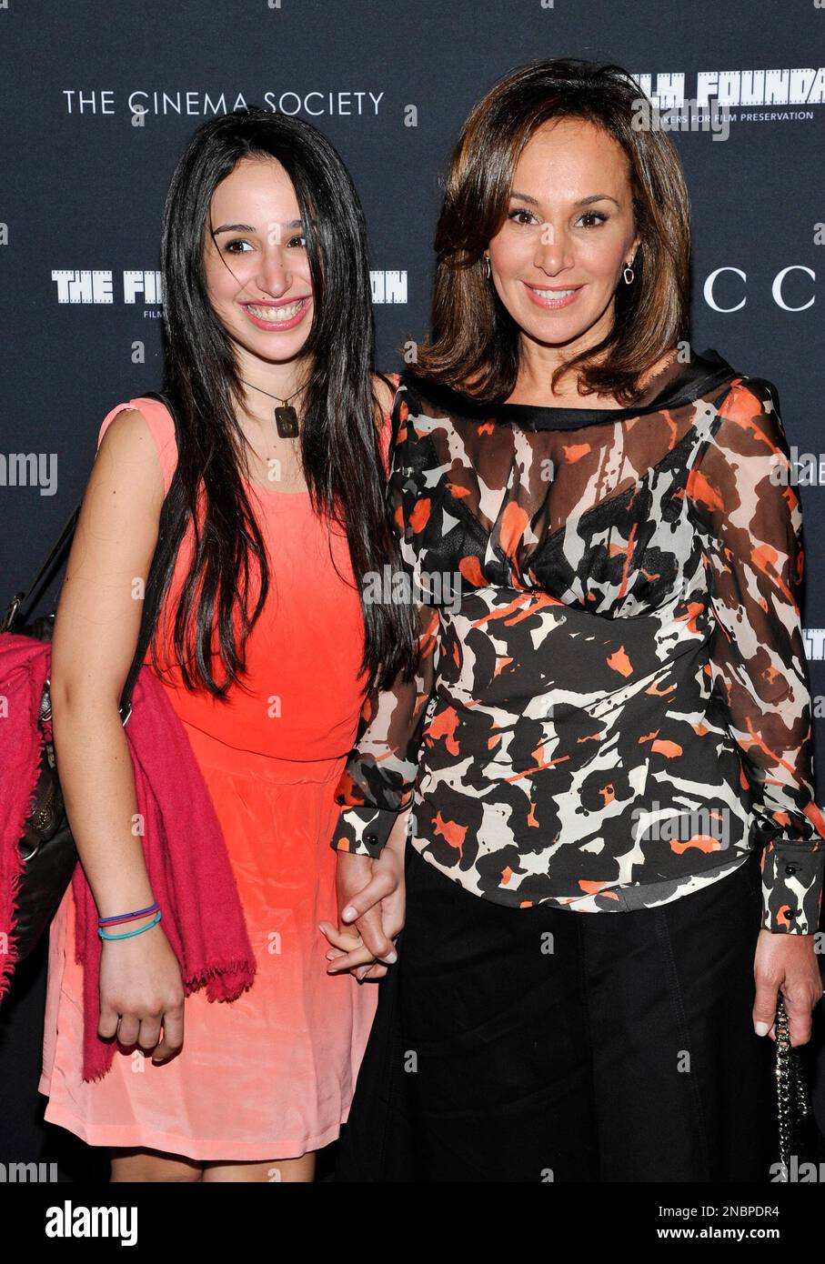Rosanna Scotto and daughter Jenna Ruggiero attend a Cinema Society ...