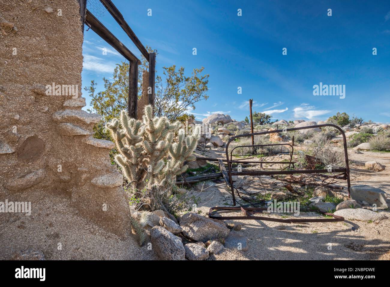 Remnants of Marshall South homestead built 1930s, top of Ghost Mountain ...