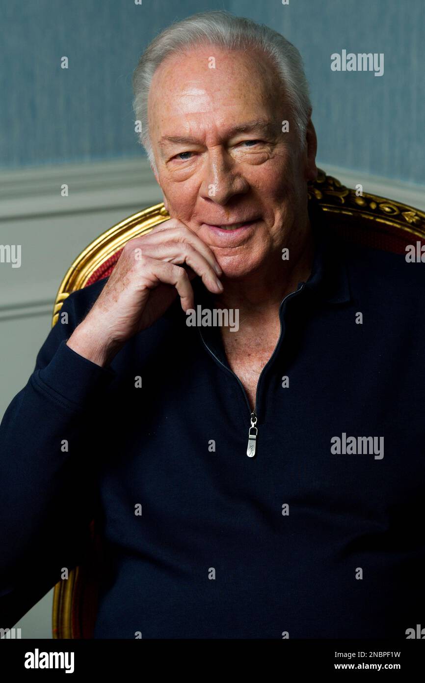 In this May 24, 2011 photo, actor Christopher Plummer poses for a ...