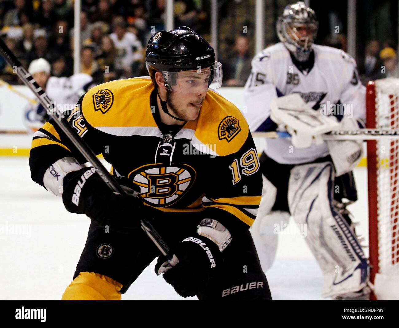 Andrew Ference And Tyler Seguin