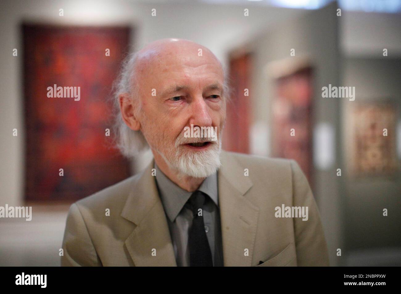 In this photo taken May 3, 2011, Dr. Brian Spooner makes remarks during ...