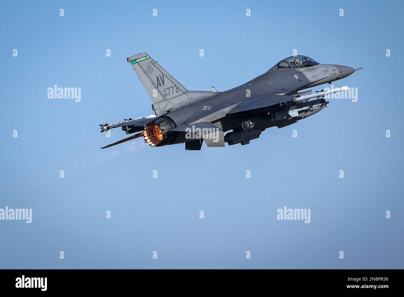 Grosseto, Italy. 08th Feb, 2023. USAF's Lockheed Martin F16 during the ...