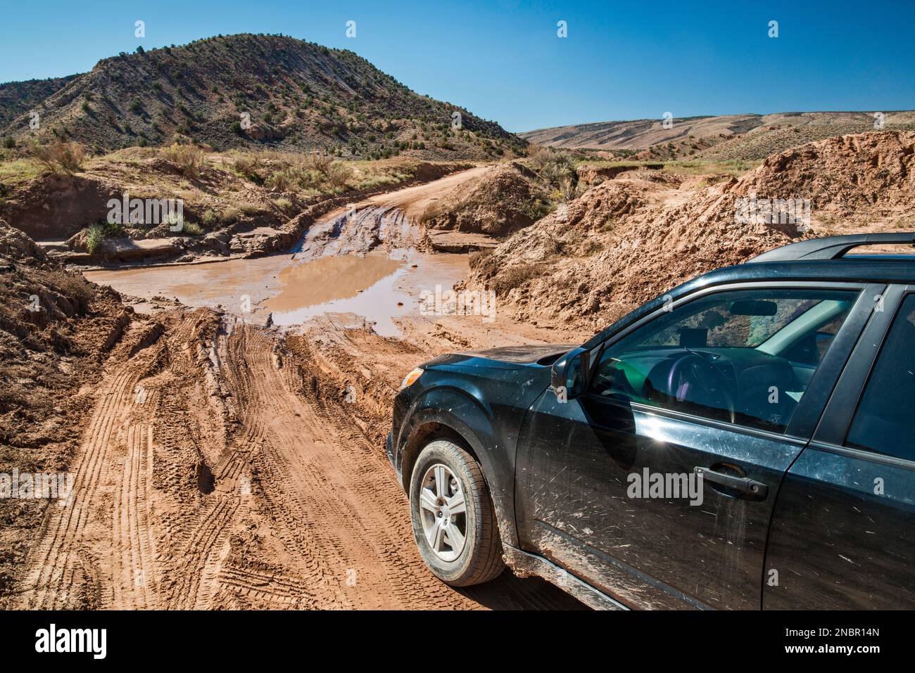 Flash flood water crossing at Buckskin Gulch, House Rock Valley Road ... Flash flood water crossing at Buckskin Gulch, House Rock Valley Road ...