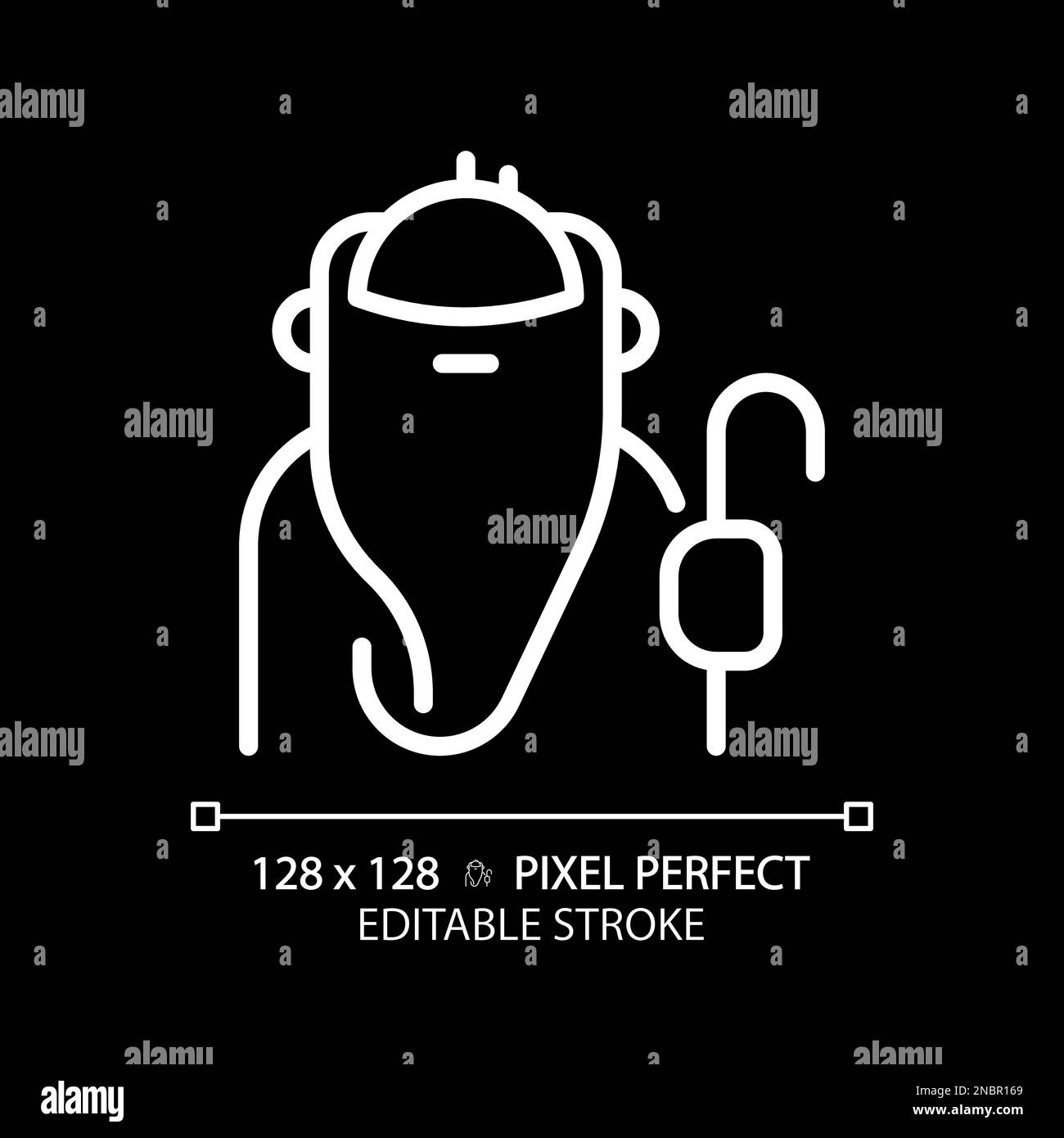 Sage pixel perfect white linear icon for dark theme Stock Vector Image ... Sage pixel perfect white linear icon for dark theme Stock Vector Image ...