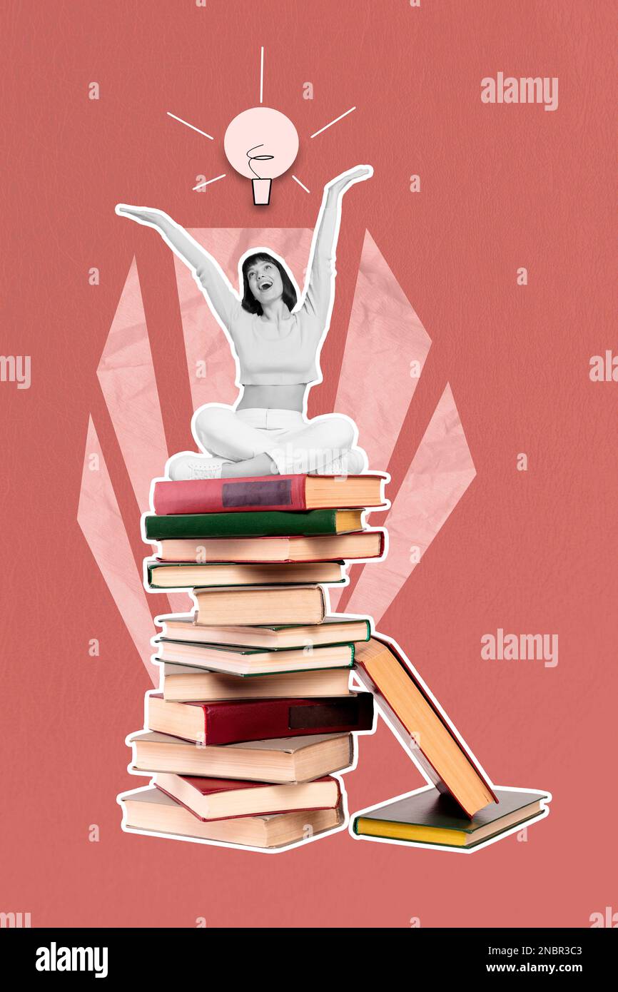 Collage vertical 3d photo picture image poster artwork sketch of smart ...