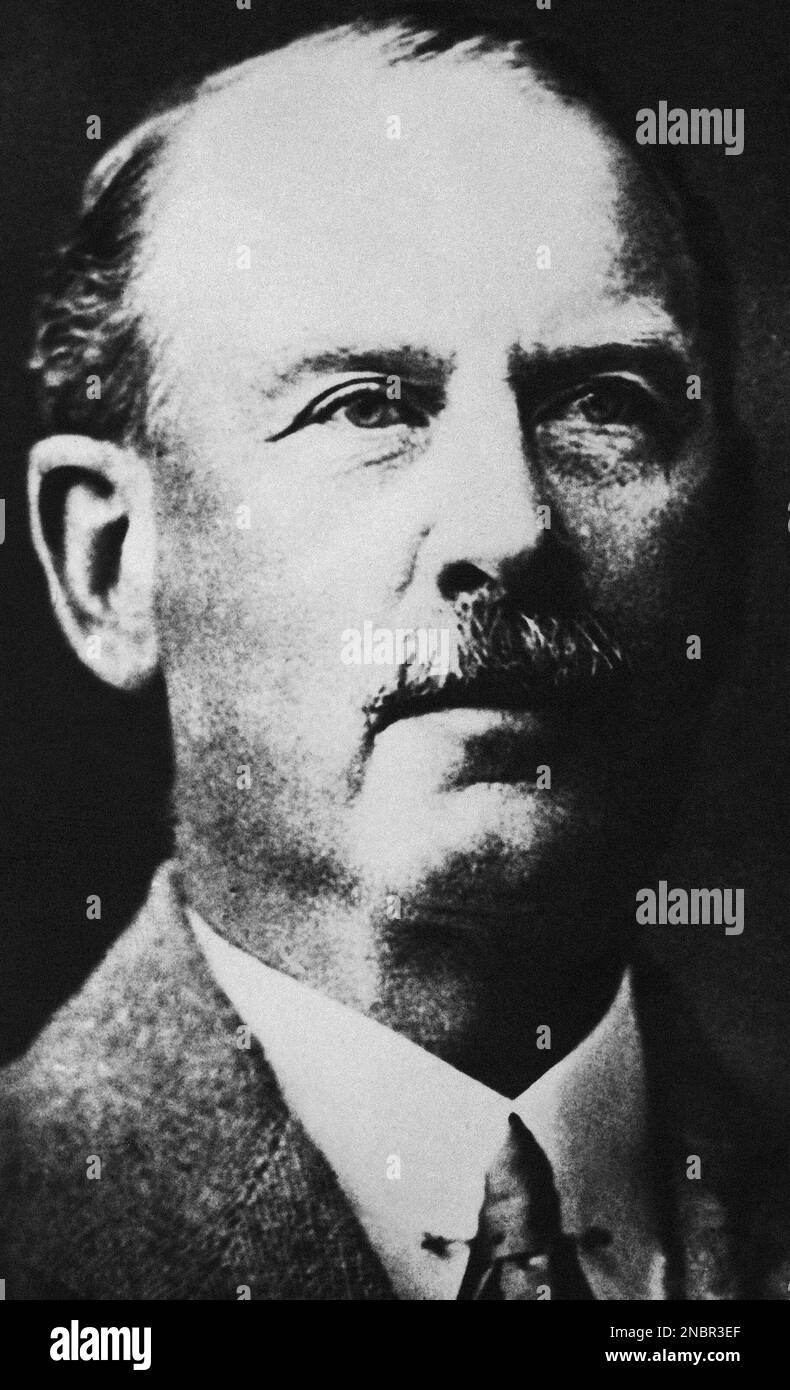 A portrait of Colonel Percival Harrison Fawcett, the British explorer ...